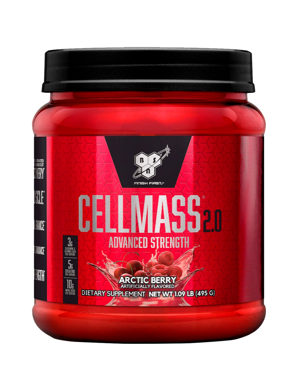 CELL MASS 2.0 ADVANCE STRENGTH. 25 SERVS. ARTIC BERRY. – Viosupplements