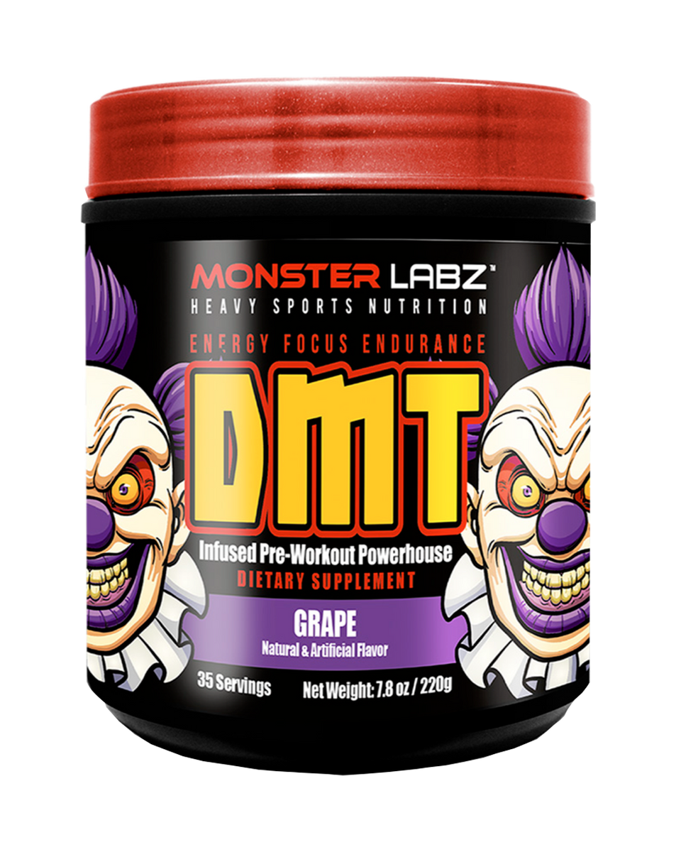 DMT INFUSE PRE-WORKOUT POWERHOUE. 35 ERV. GRAPE. – Viosupplements